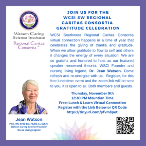 Mid Atlantic WCSI Regional Caritas Consortium - Watson Caring Science ...