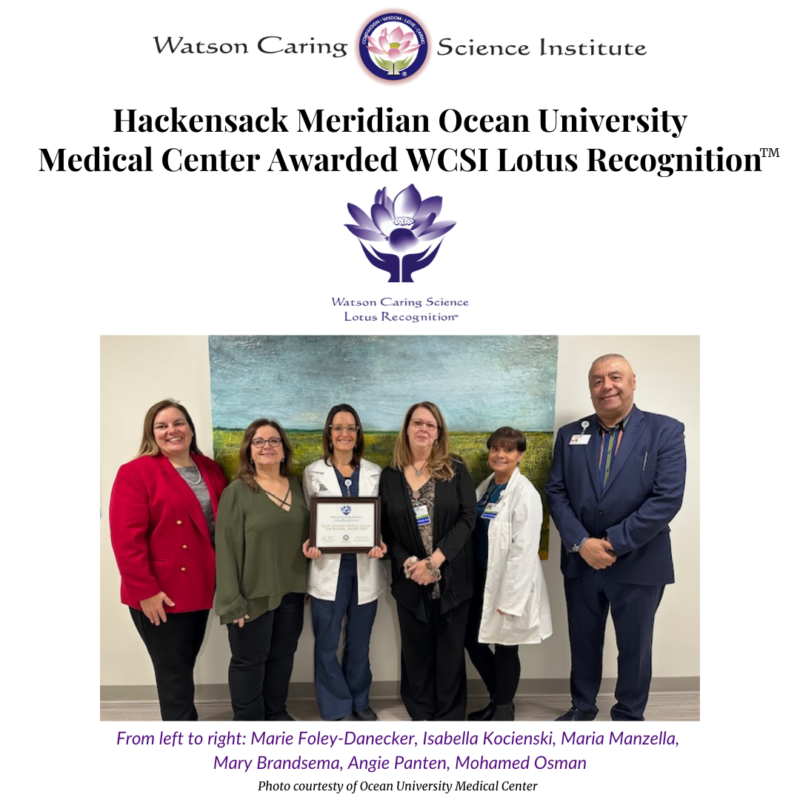Hackensack Meridian Ocean University Medical Center Awarded WCSI Lotus ...